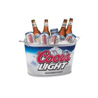 China DADI 10L 15L Tinplate Metal Ice Bucket Drink Cooler Galvanised Drinks Bucket For Whiskey Beverage for sale