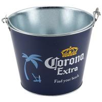 China DADI Graphic Design 5L Tinplate Ice Bucket Cooler Tub Galvanized Wine Bucket for 6 Bottles Beer for sale