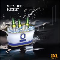 China DADI 5L 7.5L 15L Tinplate Metal Ice Bucket Galvanized Tinplate Custom Beer Buckets for sale