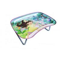 China DADI Embossed Logo Tinplate Metal Tin Tray Children's Tray with Legs Small Size for sale