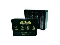 China DADI Rectangular Square Packaging 2L Tinplate Metal Soybean Food Oil Can with Carry Handle for sale