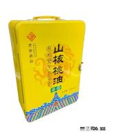 China DADI Good Looking Olive Oil Tin Packaging Tinplate Olive Oil Small Tin Food Oil Can for sale