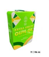 China DADI Good Looking Olive Oil Tin Packaging Tinplate Olive Oil Small Tin Food Oil Can for sale