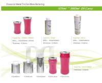 China DADI 125ml-380ml Round Oil Can Olive Oil Bottle Small Tin OEM ODM Custom Printed for sale