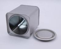 China DADI Tinplate Square Airtight Tea Tin Box Securely Sealed For Tea Coffee for sale