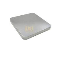China DADI Matte Finish Square Tin Canister 0.23mm-0.38mm Small Square Candy Tin Box with Embedded Lid for sale