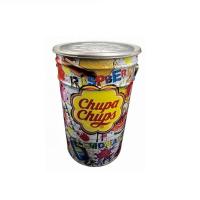 China DADI 25 Liter Conical Cheese Tinplate Metal Popcorn Bucket with Airtight Lid And CMYK / PMS/ UV Printing for sale