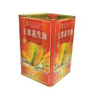 China DADI 10 Liter Square Cooking Food Oil Can with Plastic Handle for Olive Oil and Edible Oil Square Shaped for sale