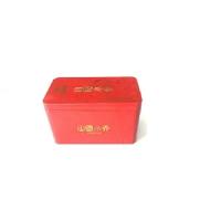 China DADI Custom Design Rectangular Tea Tin Box with Embossing Effect Rt5 in Tin Material for sale