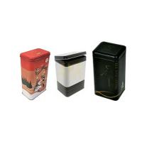 China DADI Customized Food Packaging Tin High End Recycled Tea Tin Boxes for sale