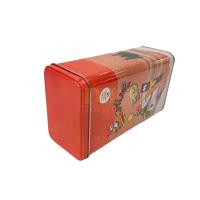 China DADI Customized Food Packaging Tin High End Recycled Tea Tin Boxes for sale