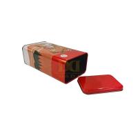 China DADI Customized Food Packaging Tin High End Recycled Tea Tin Boxes for sale