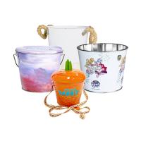 China DADI 230oz 170oz 130oz 85oz 64oz 48oz Tinplate Popcorn Bucket Metal Tin Bucket Galvanized for sale