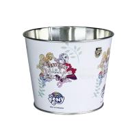 China DADI 230oz 170oz 130oz 85oz 64oz 48oz Tinplate Popcorn Bucket Metal Tin Bucket Galvanized for sale