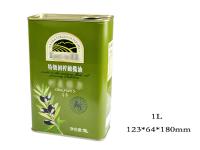 China DADI Food Oil Can 1L Food Grade Extra Virgin Olive Oil Tin Can for Cooking Metal Type Tinplate for sale