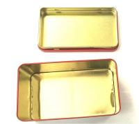 China Custom Printed Rectangular Candy Tin Box Food Grade Square Metal Container for Hard Candy Lollipop Storage Packaging for sale