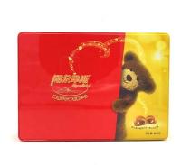 China Custom Printed Rectangular Candy Tin Box Food Grade Square Metal Container for Hard Candy Lollipop Storage Packaging for sale