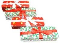 China DADI Gift Rectangular Tin Box Offset Lithography Biscuit Tin Box Support Customized Printing for sale