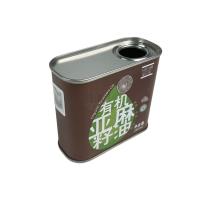 China DADI 500ml Coconut Oil Tin Can Linseed Food Oil Can Support Customized Tin Packaging for sale