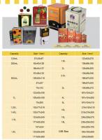 China DADI Rectangle 1 Litre Food Oil Can 1000ml Peanut Oil Tin Cans Glossy Surface for sale