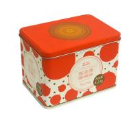 China Stackable Square Candy Tin Box Space-Saving Metal Storage Container for Bulk Candy Jelly Baby Food Wholesale Export for sale