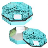 China DADI Customized Small Round Fruit Candy Tin Box for sale