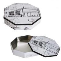 China DADI Customized Small Round Fruit Candy Tin Box for sale