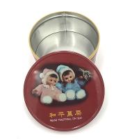 China DADI Food Grade Tinplate Cookie Biscuit Tin Thick Sealed Snack Metal Box for sale