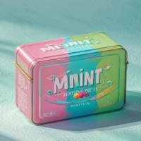 China DADI Mint Candy Small Tin Metal Box Easy Open and Close Empty Metal Candy Boxes for sale
