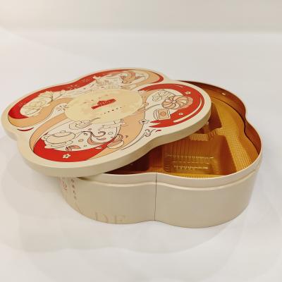 China DADI Custom Round Metal Cookie Tins  Empty Tin Box for Biscuit Candy Snack Toys Crafts for sale