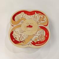 China DADI Custom Round Metal Cookie Tins  Empty Tin Box for Biscuit Candy Snack Toys Crafts for sale