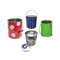 China Durable Metal Cookie Tin with Carry Handle Food Safe HD Printed Container for Baking Storage Holiday Gift Box Dry Food Container for sale