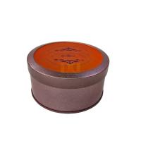 China 2oz 4oz 8oz 16oz Tin Candle Can Box Empty Metal Tinplate Round Container Seamless Cream Green Purple Black Pink Candle Tin Jars for sale