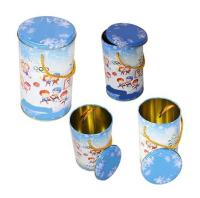 China DADI  Metal Tin Candy Box Gift Box with Rope for sale