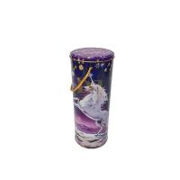 China Anti-Scratch Coating Reusable Gift Box for Dry Foods Display Candy Tin Retro-Chic Tinplate Portable Handle Storage Containers for sale