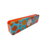 China Factory Wholesale Custom Stylish Empty Rectangular Storage Tin Box Hinge Lid for Pencil Case Tool Case Chocolate Packaging for sale