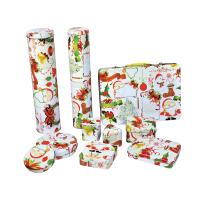 China Vintage Christmas Halloween Holiday Custom Vintage Metal Can Tin Box Set Collection Airtight Tea Tin Caddy Storage Set Boxes for sale