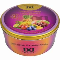 China 2025 Dadi Weiye Popular Small Customized Printing Hard Candy Tin Can for sale