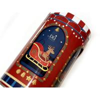 China Luxury Rotating Double-layered Tin Music Box Food Gift Sets OEM Decorative Tin Can Christmas Special Occasions Metal Packaging for sale