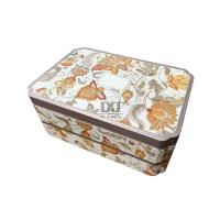 China Factory Direct Foshan Guangdong Tin packaging manufacturer Food-grade Embossed Tinplate Tin Box Cans Custom Low MOQ for sale