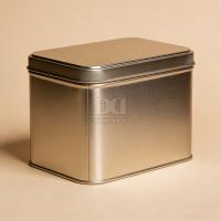 China Wholesale Customized CMYK Printed Food Grade Rectangular Metal Tin Box Packaging Box for Cookies Chocolate Candy Sweets Gift for sale