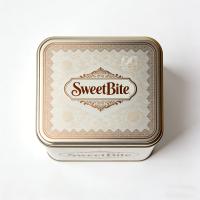 China Mini Tin Box Case Empty Rectangle Matte Silver Metal Tinplate Packaging Tin Can for Sweetbite Cake Chocolate Biscuit Candy Gift for sale