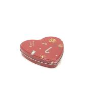 China Custom Heart Shaped Metal Tin Box for Food Packaging for sale