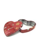 China Custom Heart Shaped Metal Tin Box for Food Packaging for sale
