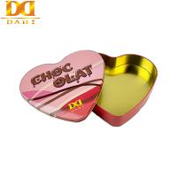 China Custom Heart Shaped Metal Tin Box for Food Packaging for sale