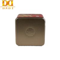 China OEM Square Custom Egg Roll Iron Tin Can Food Grade Metal Box for Snack Cookies Cakes Packaging for sale