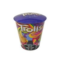 China Factory Direct Sale Reusable Popcorn Cup Metal Bucket Surface Customized Theme Festival Movie Cartoon Souvenir Tin Packing for sale