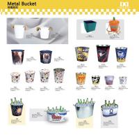 China Printed & Embossed Popcorn Tin Multi Scene Commercial Snack Hexagon Pails Wholesale Factory Direct Food Grade Bucket for sale