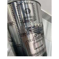 China Custom Logo Popcorn Tin Bucket Food Grade Movie Cinema Promotional Embossing Bulk Popcorn Tinplate Containers for sale