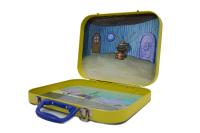 China DADI  Factory Direct Sale Custom Metal Tin Handle Box Playing Card Tin Box Gift Box for sale